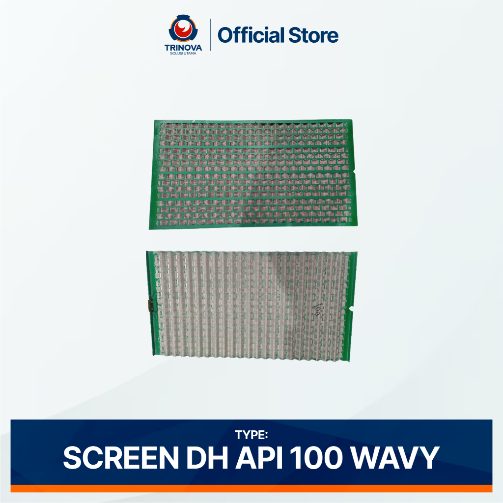 Jual Shaker Screen 1070*570 MM* API 100 Wavy Type | Shengjia | Shopee ...