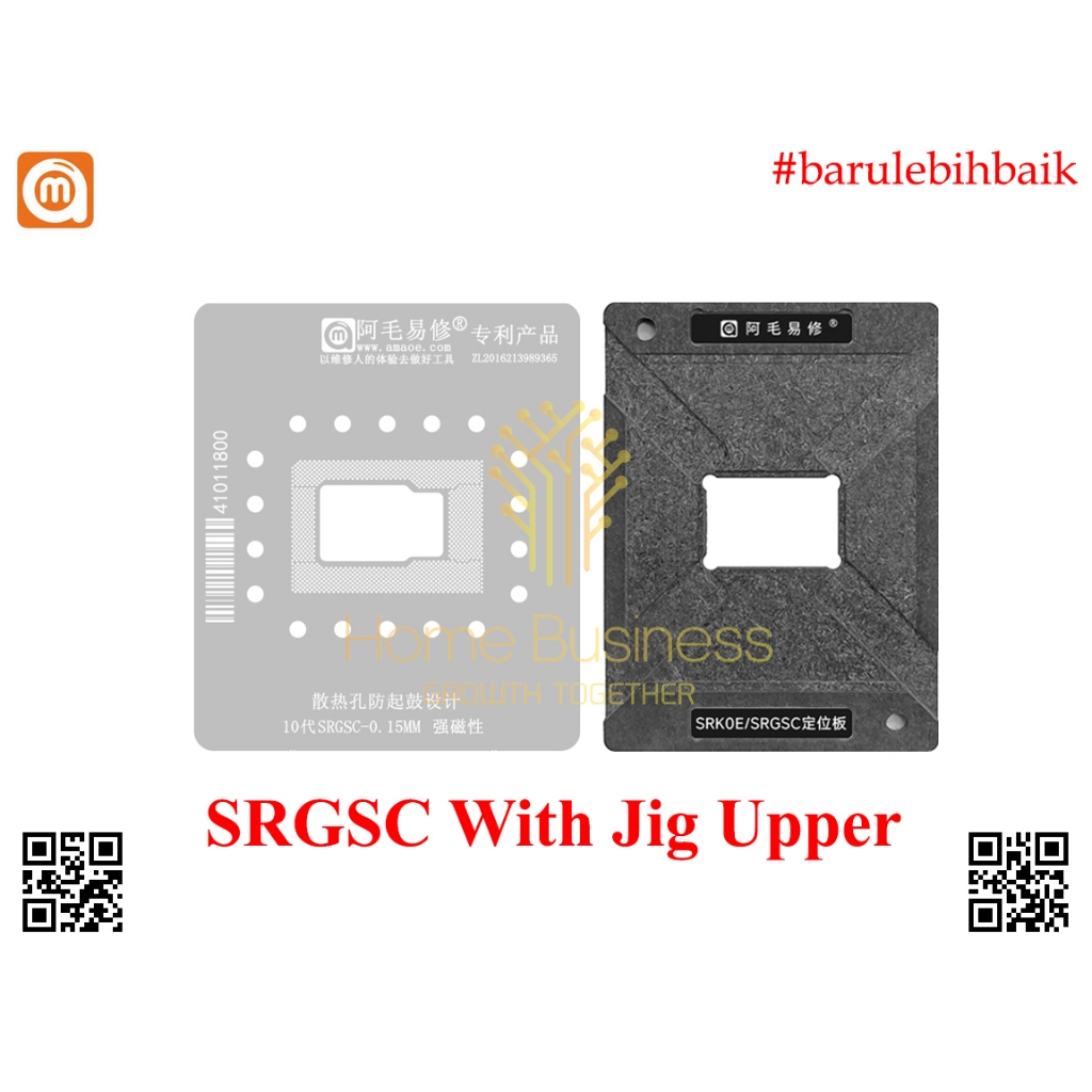 Jual Amaoe Stencil BGA Reballing CPU Intel 10th Gen I7-10510Y SRGSC ...