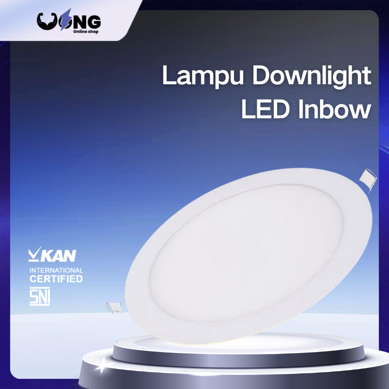 Jual Wongs-Lampu Panel LED Inbow 18W 24W / Lampu Downlight LED Inbow ...