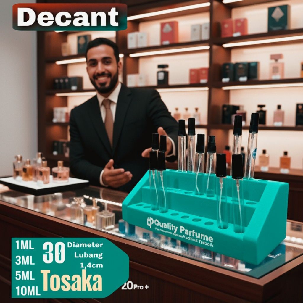 Jual Tatakan Botol Decant 30Lubang Tingkat Susun | Shopee Indonesia