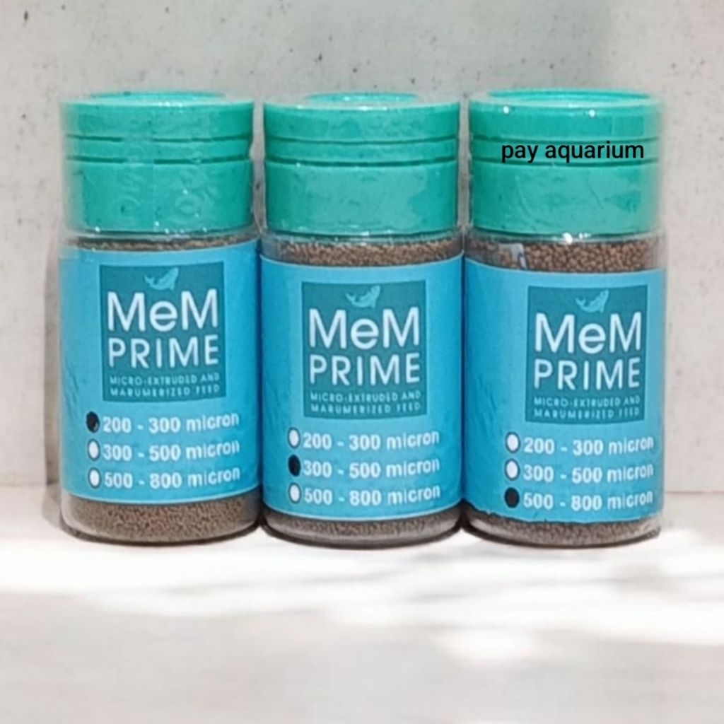 Jual Pelet MeM prime 200-300 300-500 500-800 micron 10gr Pakan Burayak ...