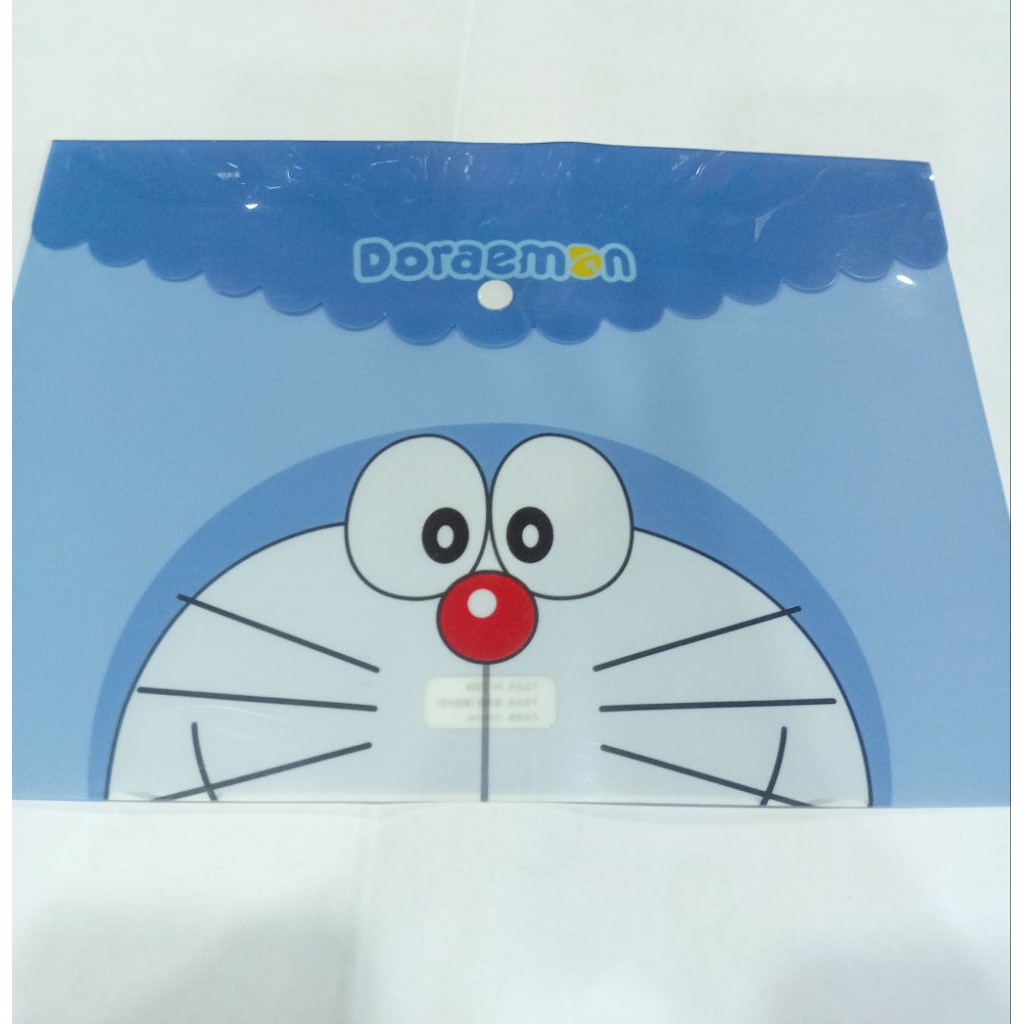 Jual Map Plastik Kancing Tebal A4 Motif Doraemon Renda Lucu H-1509 ...