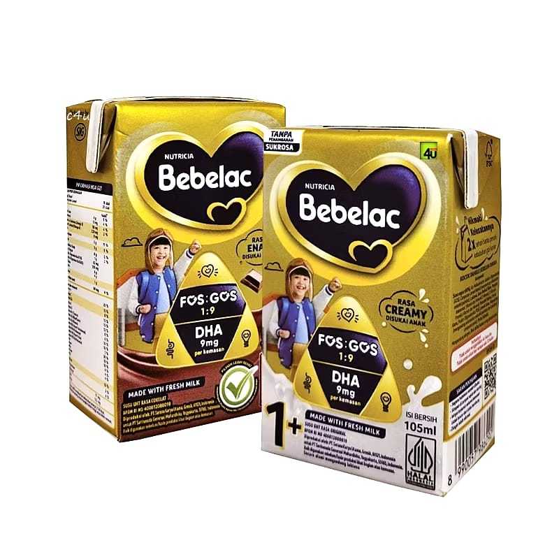 Jual BEBELAC SUSU FORMULA CAIR 105 ML I BEBELAC UHT | Shopee Indonesia
