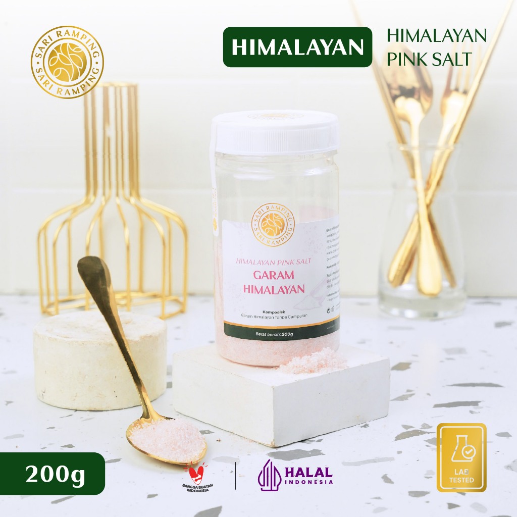 Jual HIMALAYAN SALT ORGANIC 200G / PINK HIMALAYAN PREMIUM PAKISTAN ...