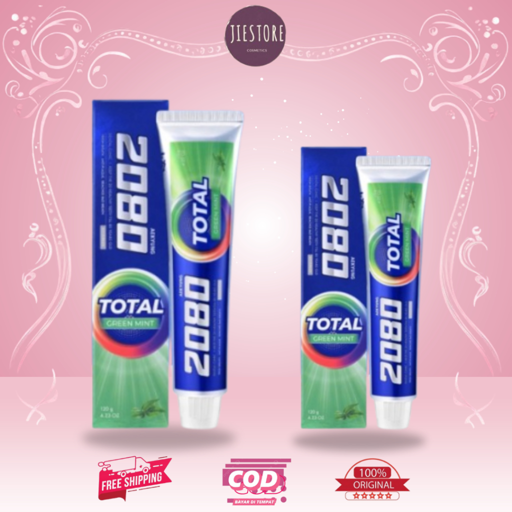 Jual Aekyung 2080 Odol korea Total Green Mint Toothpaste - Odol Korea ...