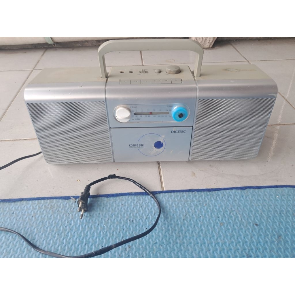 Jual Radio Tape Compo DIGITEC DSC100, tape normal, radio normal ...
