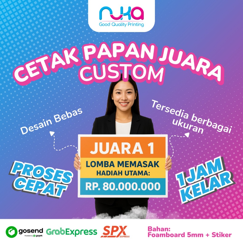 Jual Papan Hadiah Simbolis | Papan Hadiah | Grand Prize Board I Winner ...