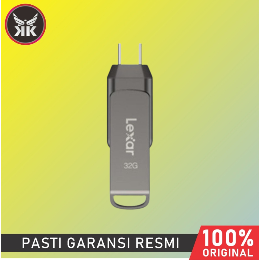 Jual FLASHDISK LEXAR DUAL DRIVE JUMPDRIVE D400 USB 3.2 TYPE C 32 /64 / 128 / 256GB | Shopee ...