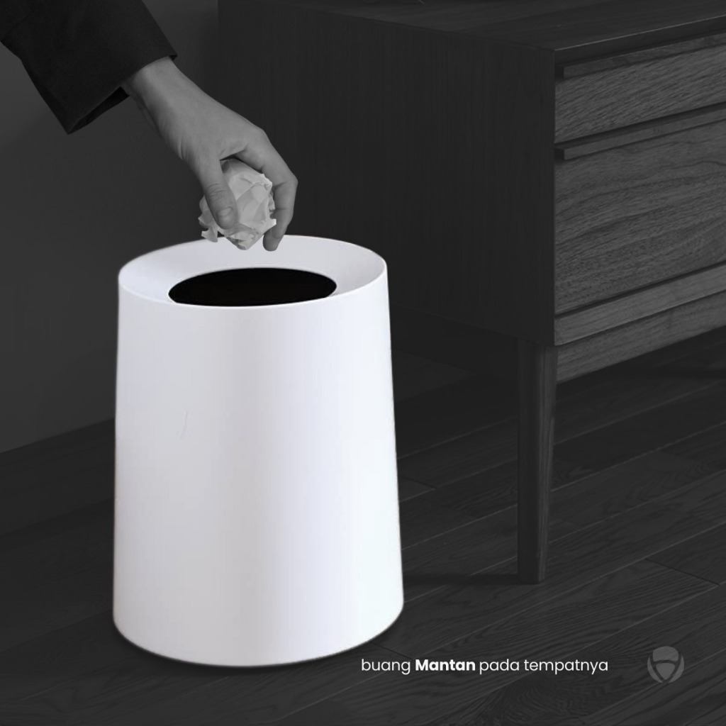Jual TRASH BIN | Tempat Sampah Plastik Bulat Minimalis | Ruang Tamu ...