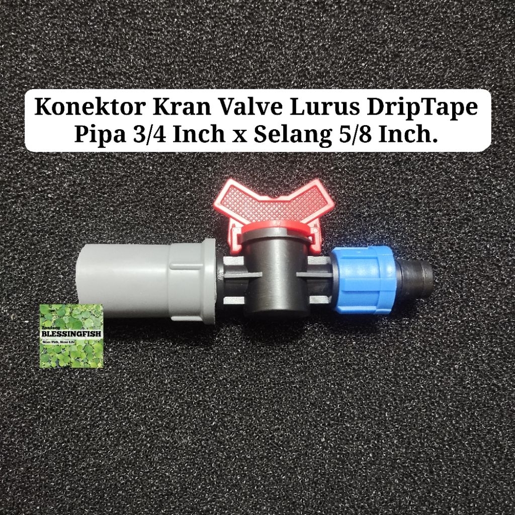 Jual Konektor Kran Valve Pipa 3/4 Inch Ke Selang 5/8 Inch Kran Pipa 3/4 ...