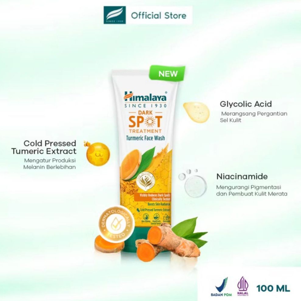 Jual HIMALAYA TUMERIC FACE MASK 100 ML | Shopee Indonesia