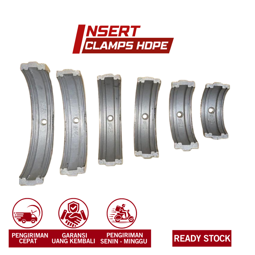 Jual Incert Clamps Hdpe 2,5 Inch ( 75 mm ) - Sparepart Mesin Pipa Hdpe ...
