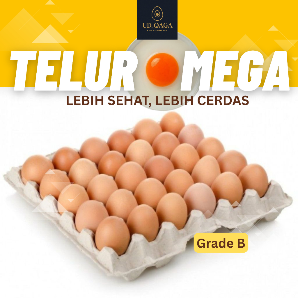 Jual Telur Omega 3 Grade B (uk. sedang) | Shopee Indonesia