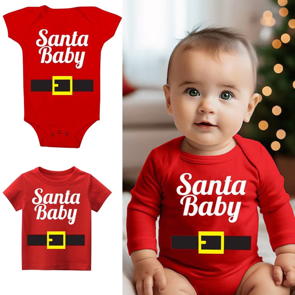 Jual airanoel Baju Natal Anak Baju Santa Claus Anak Kaos Santa Baby ...