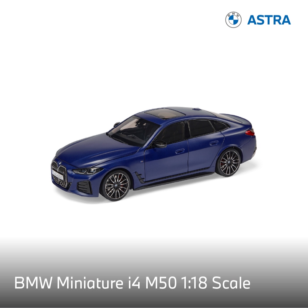 Jual BMW Miniature i4 M50 1:18 Scale | Shopee Indonesia