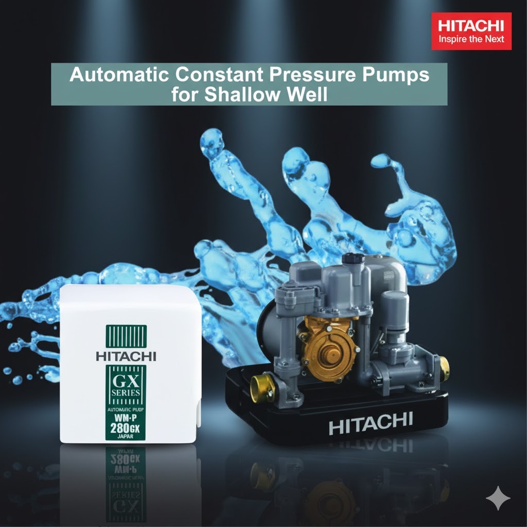 Jual POMPA AIR BOOSTER HITACHI WMP 280 GX / POMPA AIR HITACHI WMP 280 ...