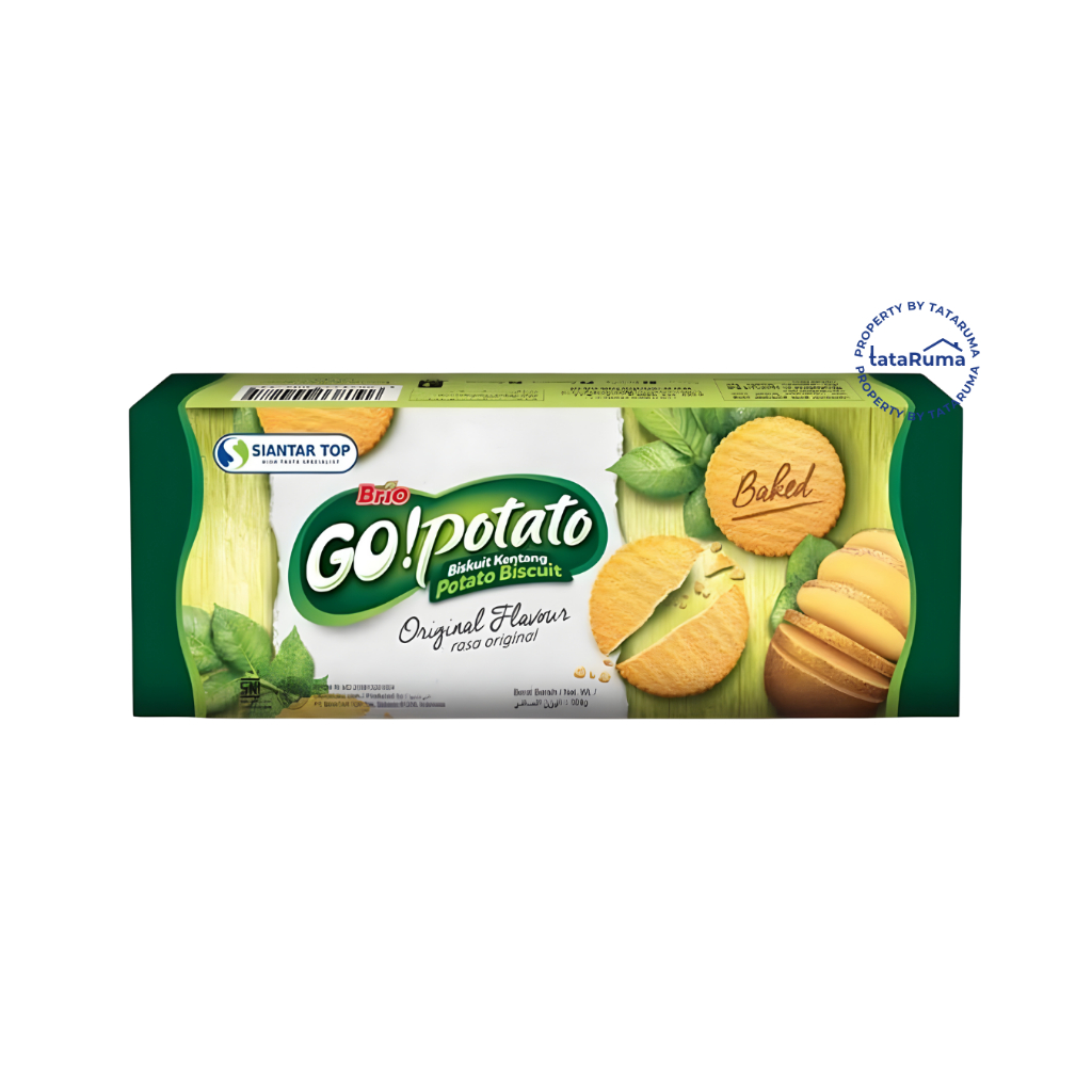 Jual GO POTATO SNACK / BISKUIT KENTANG RASA ORIGINAL BOX 104 GRAM ...