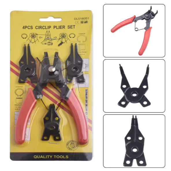 Jual Tang Snap Ring 4In1 Plier Snapring + 4 Mata Tang Penjepit Kabel ...