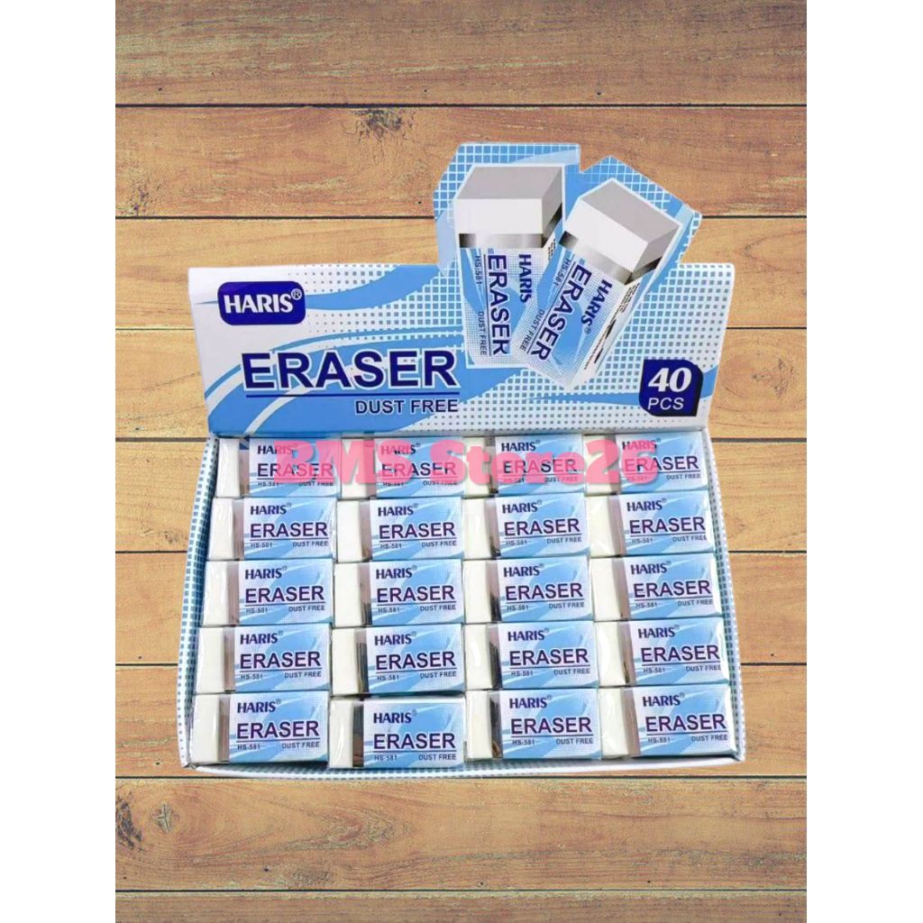 Jual Penghapus Eraser Berkualitas - Hapusan Murah - 1 Pack Isi 40 Pcs ...