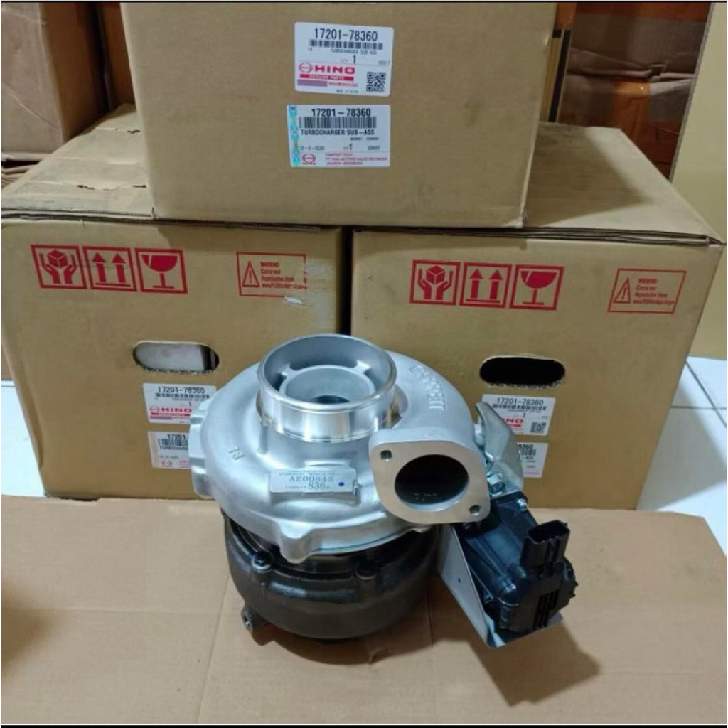 Jual TURBO CHARGER ASSY HINO 300 DUTRO EURO 4 ASLI GENUINE PART 17201 ...