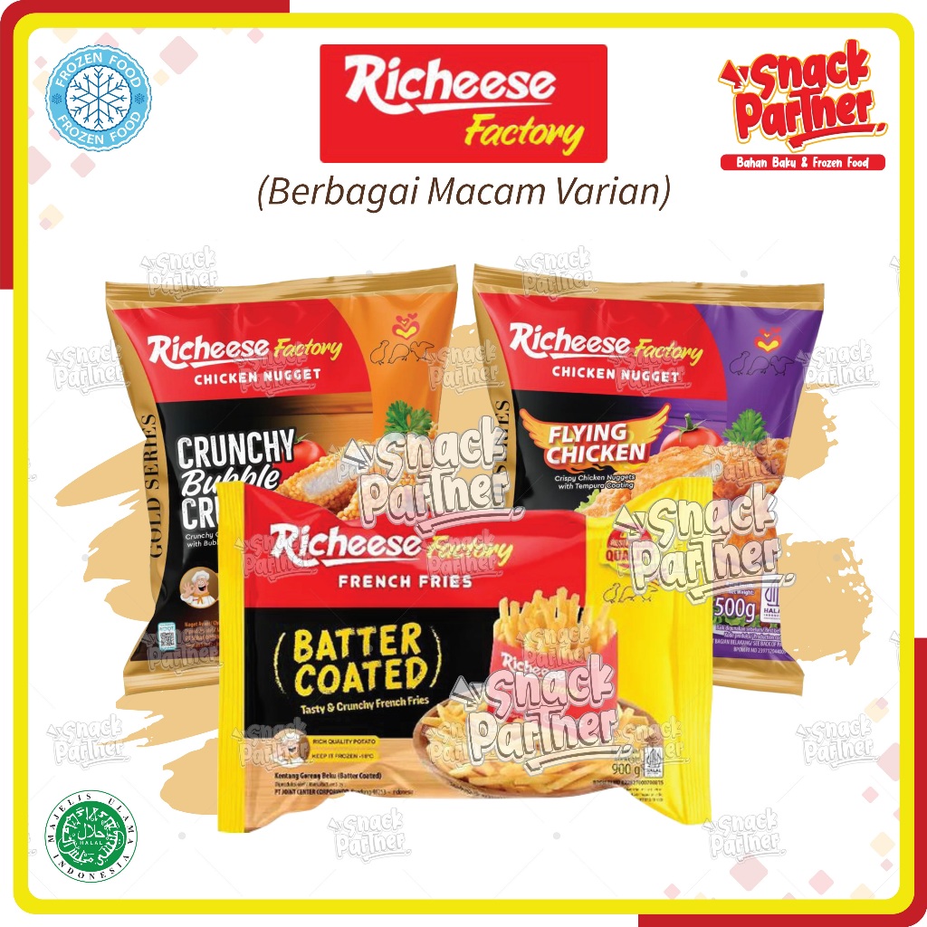 Jual RICHEESE | FROZEN FOOD - Crispy Chicken Nugget Nuget Naget Ayam ...