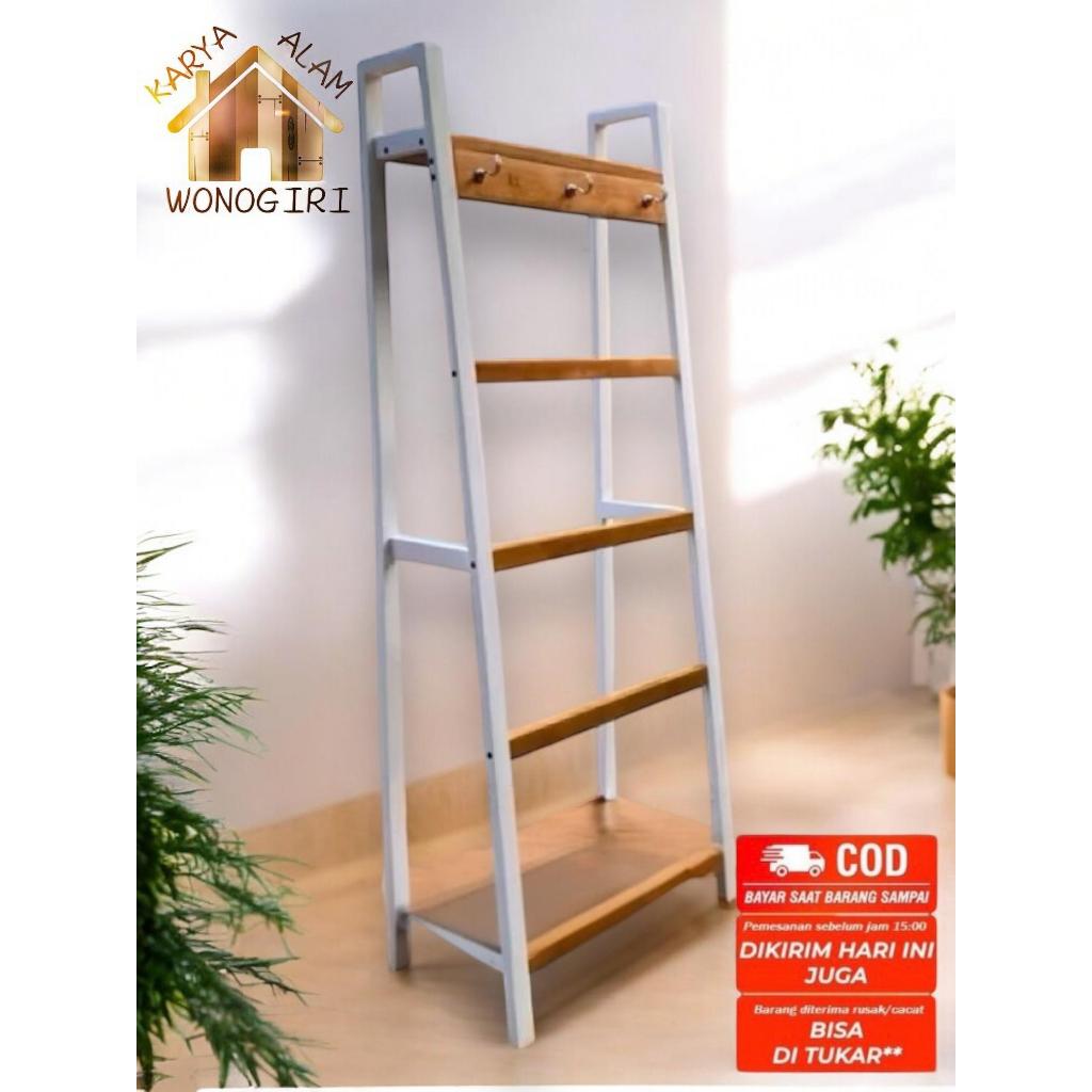 Jual Rak Mukena Minimalis Kayu Mahoni Rak Mukenah & Sajadah Furniture ...