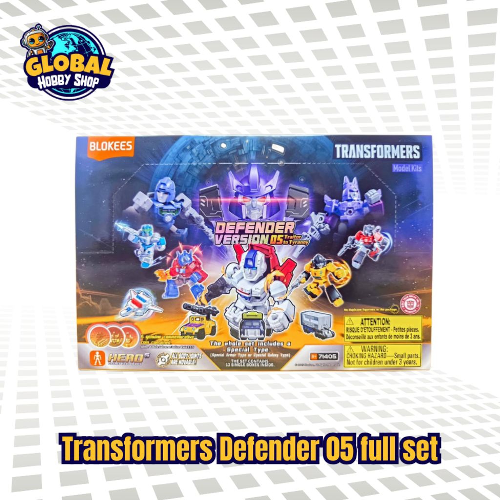 Jual Blokees Transformers Defender 06, GVD05 Full set | Shopee Indonesia