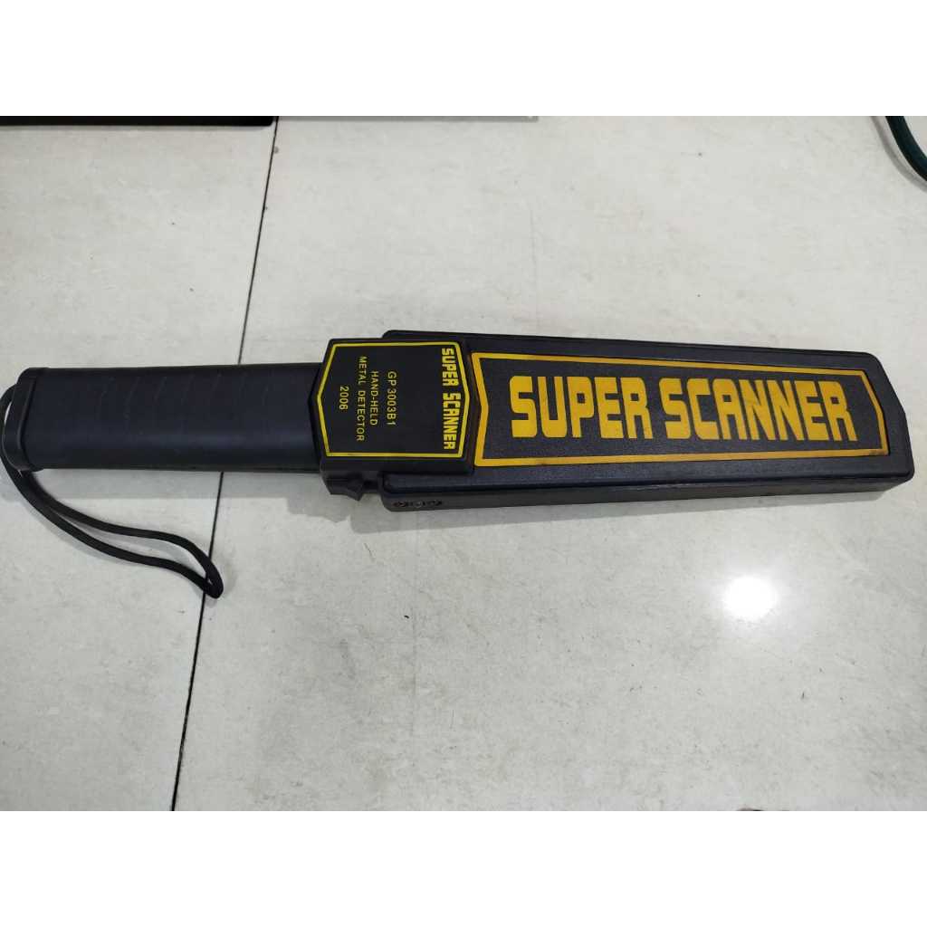 Jual Hand Held Security Metal Detector / Alat Security Deteksi Scanner ...