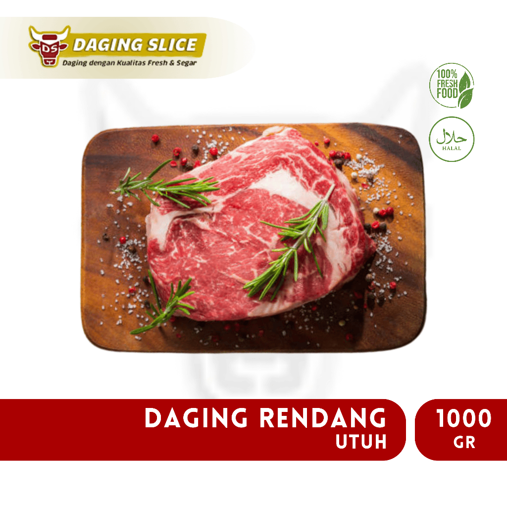 Jual Daging Rendang Utuh 1 KG Premium Beef Bandung | Shopee Indonesia