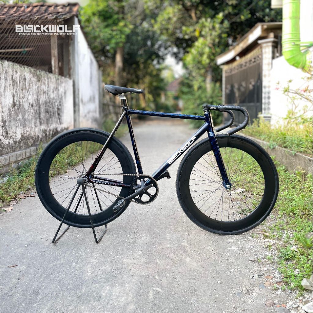 Jual Sepeda Fixie OS Merk WMC • Black Wolf • Seri 3 Siap Pakai | Shopee ...