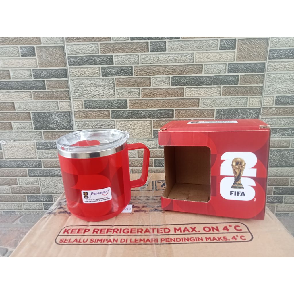 Jual Mug Pepsodent 400ml edisi FIFA World Cup 2026 | Shopee Indonesia