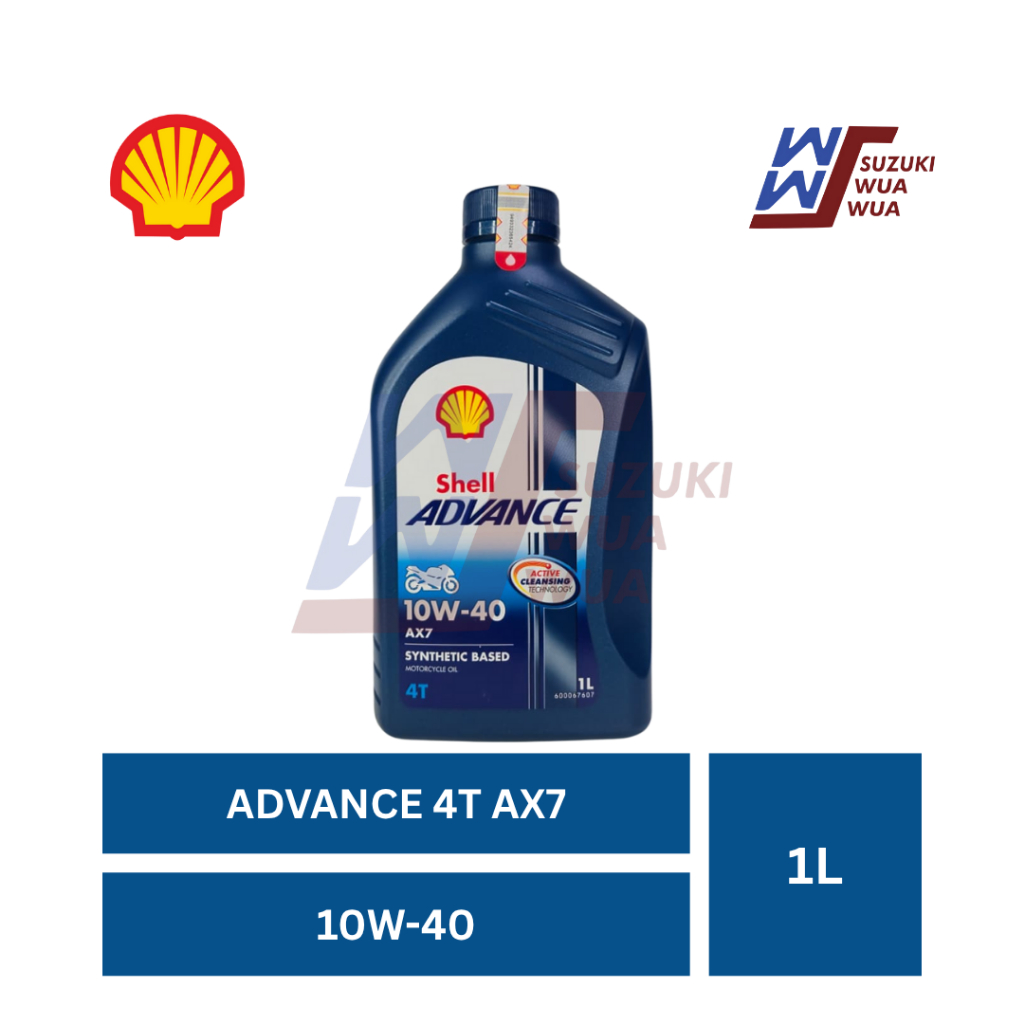 Jual OLI SHELL ADVANCE AX7 10W-40 1L | Shopee Indonesia