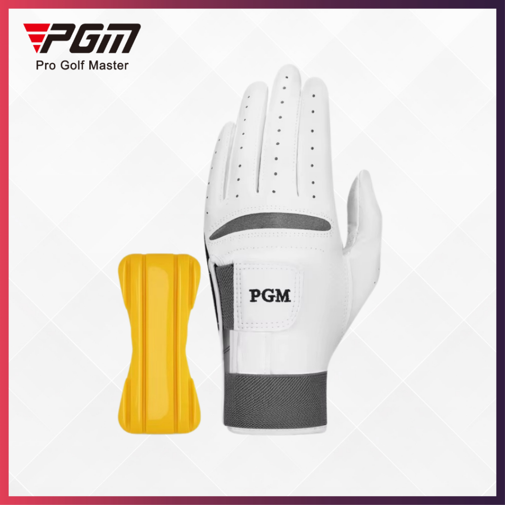Jual PGM Golf Glove Corrector Men Sheepskin Non-Slip Breathable Left ...