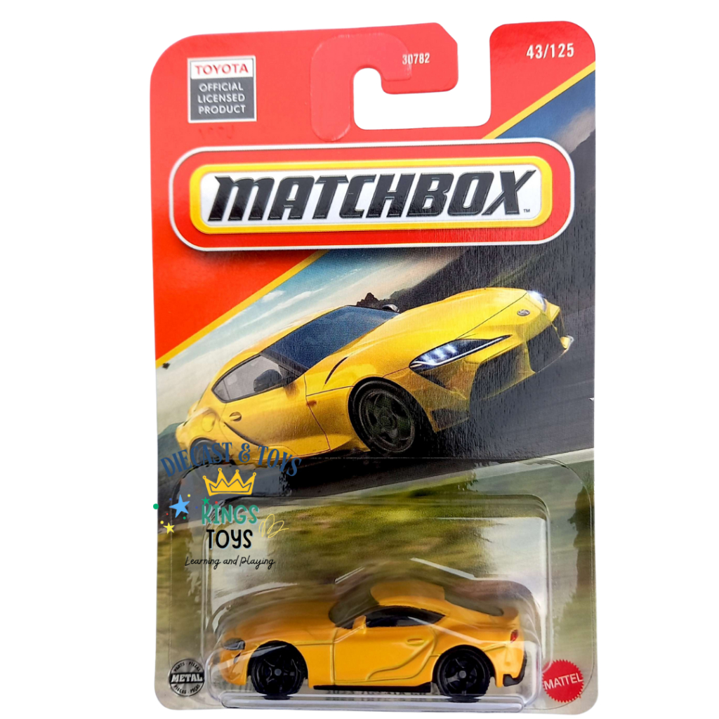 Jual Matchbox 2023 Toyota Gr Supra Kuning | Shopee Indonesia