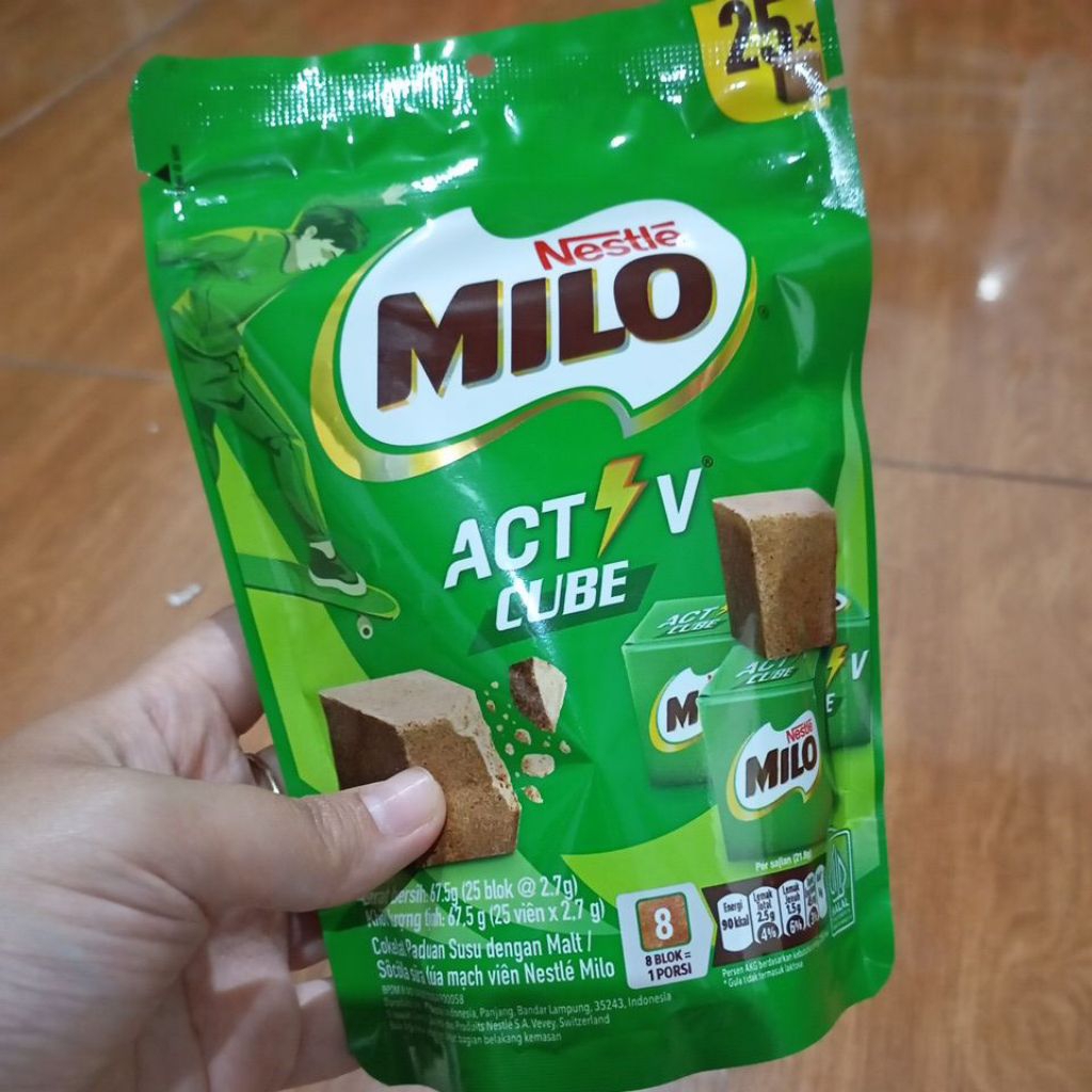 Jual Milo Activ Cube isi 25 pcs | Shopee Indonesia
