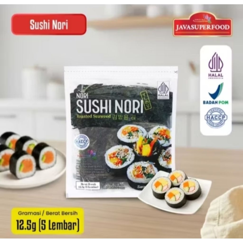 Jual SUSHI NORI ISI 5LEMBAR DAN ISI 10LEMBAR | Shopee Indonesia