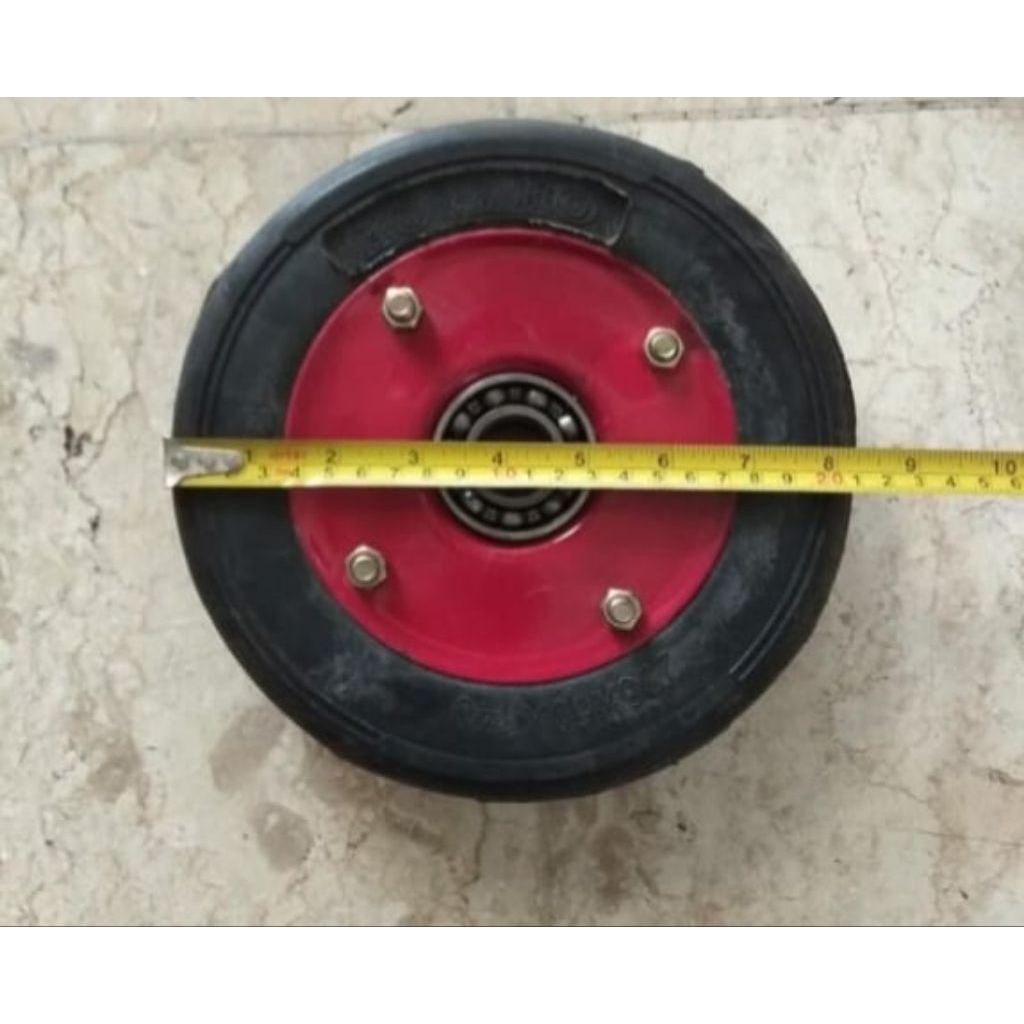 Jual roda lori/roda troli/roda trolley/roda mesin/roda genset 8in ...