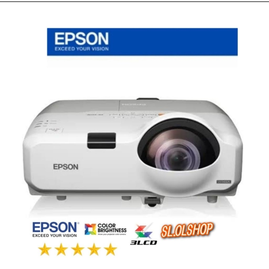 Jual Proyektor Epson EB 435W/Xga 3000 Ansi Lumens Hdmi 3lcd Projector ...