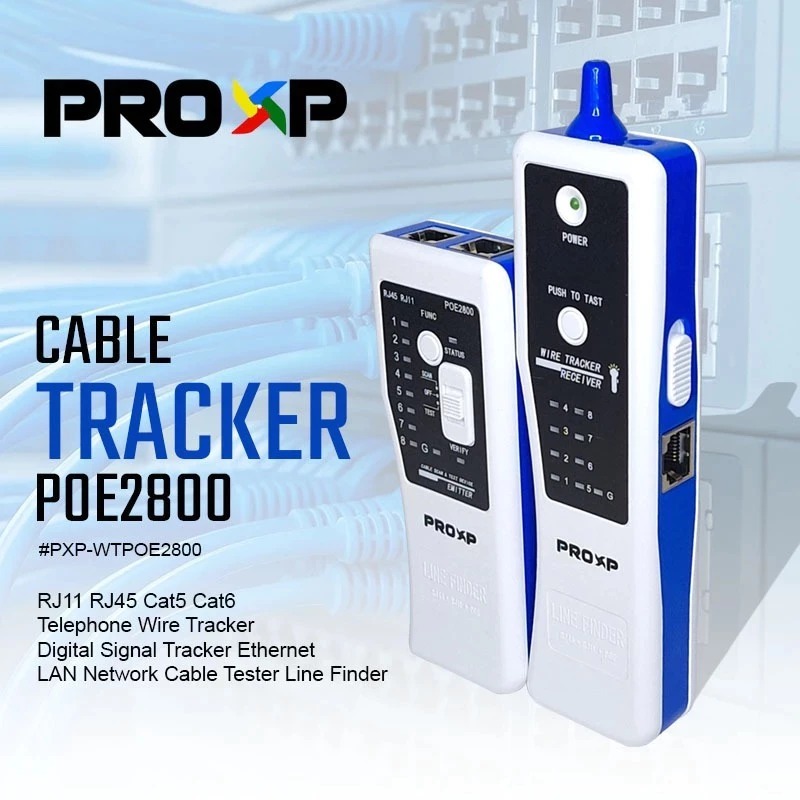 Jual PROXP LAN Tester Wire Tracker Cable Scan Track Line Finder Network ...