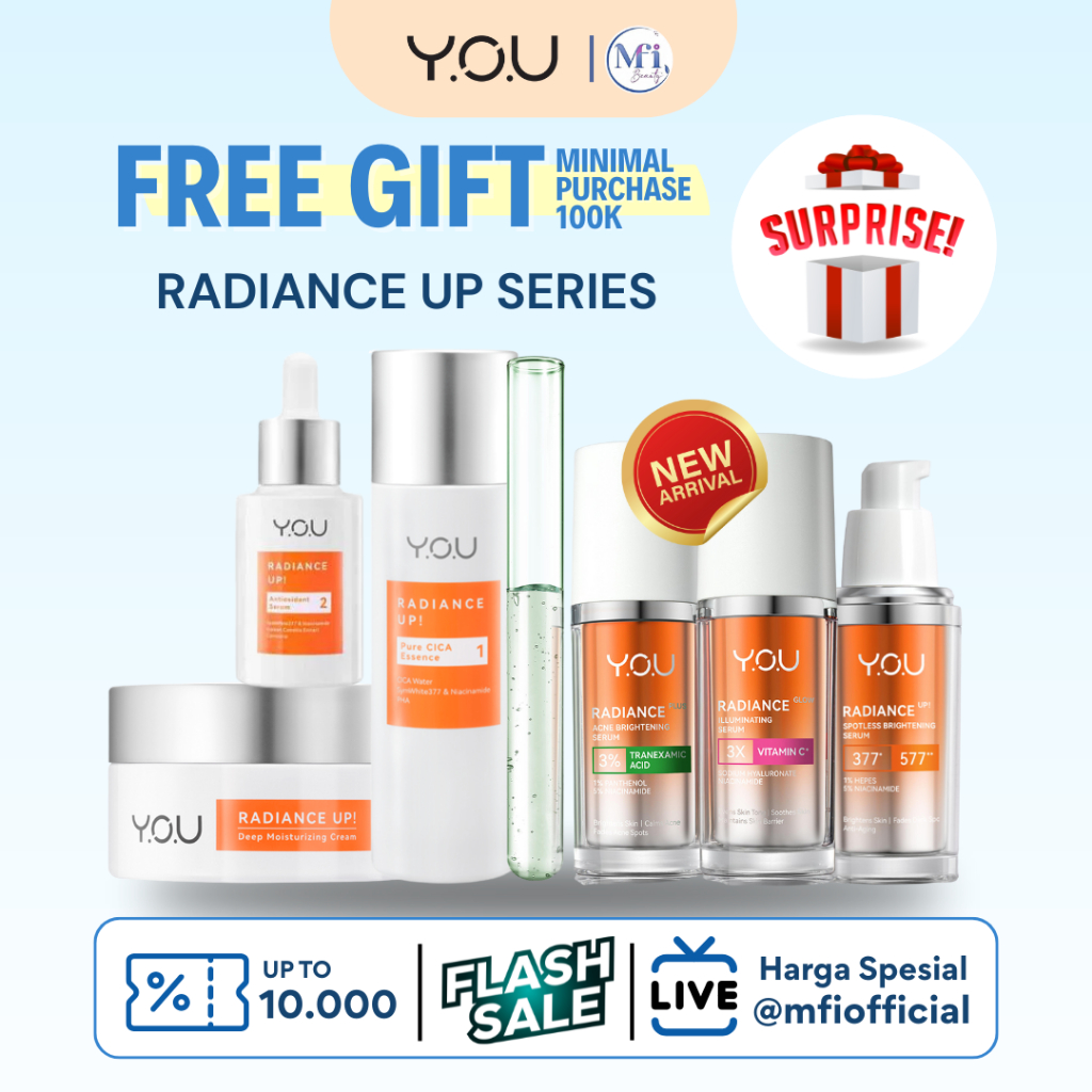Jual MFI - [FREE GIFT] YOU RADIANCE UP SERIES Pire Cica Essence ...