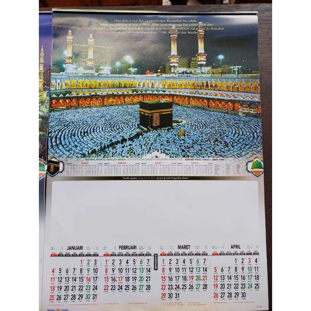 Jual new almanak Kalender Baru Catur Wulan Tri Wulan 2026 ada tanggal ...