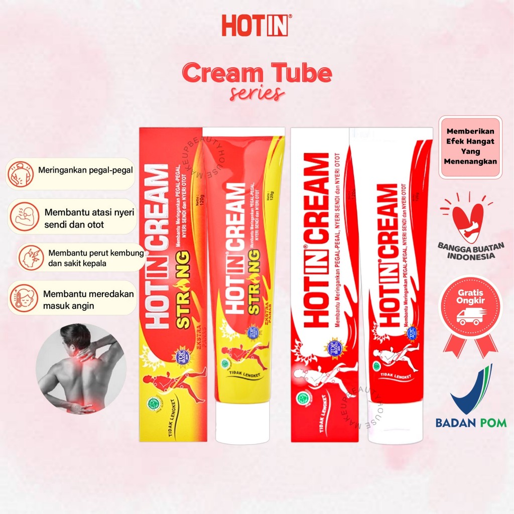 Jual HOTIN / HOT IN Cream Original & Strong 120g | 30g - Atasi Capek ...