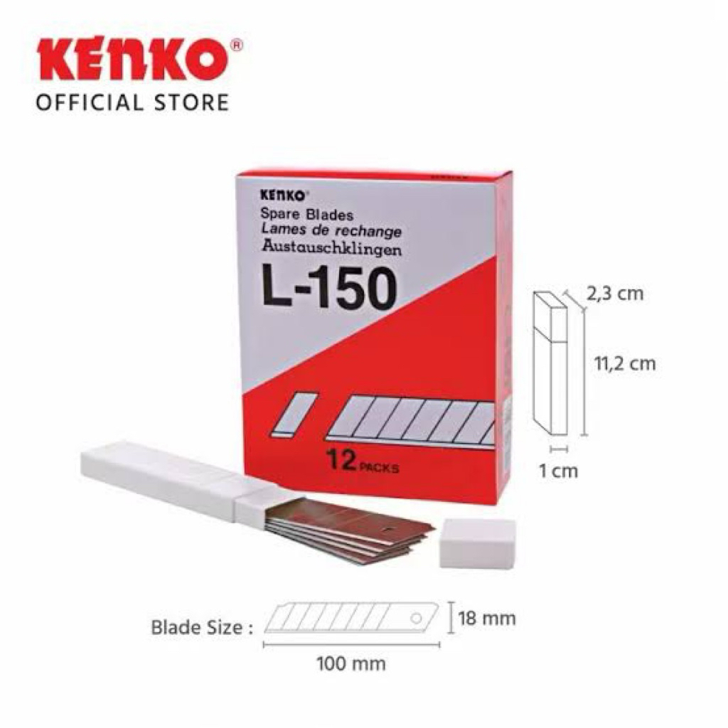 Jual Isi cutter Kenko 1 Dus | Shopee Indonesia