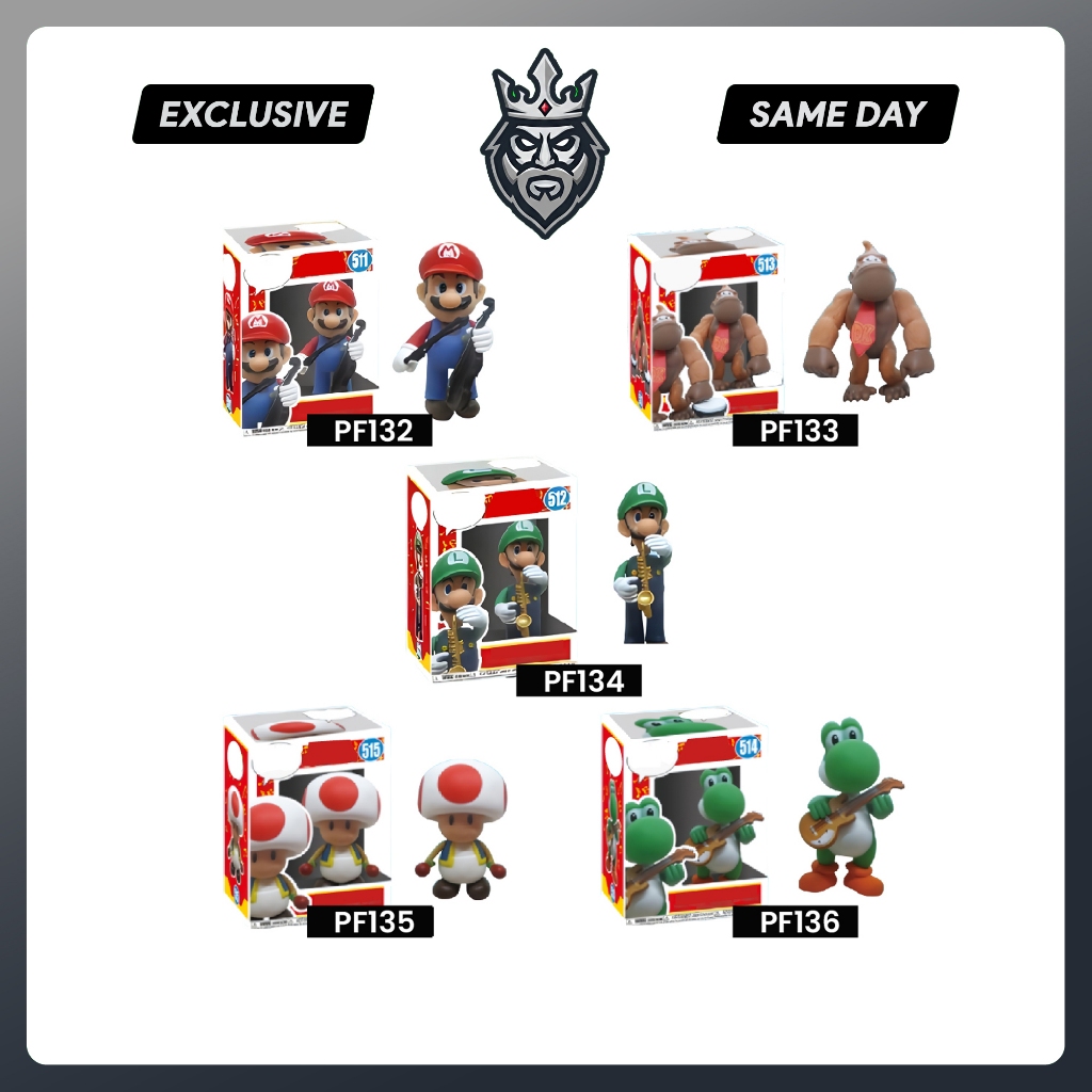 Jual Figure Pop Super Mario Bros Action Figure Koleksi Mainan Lengkap ...