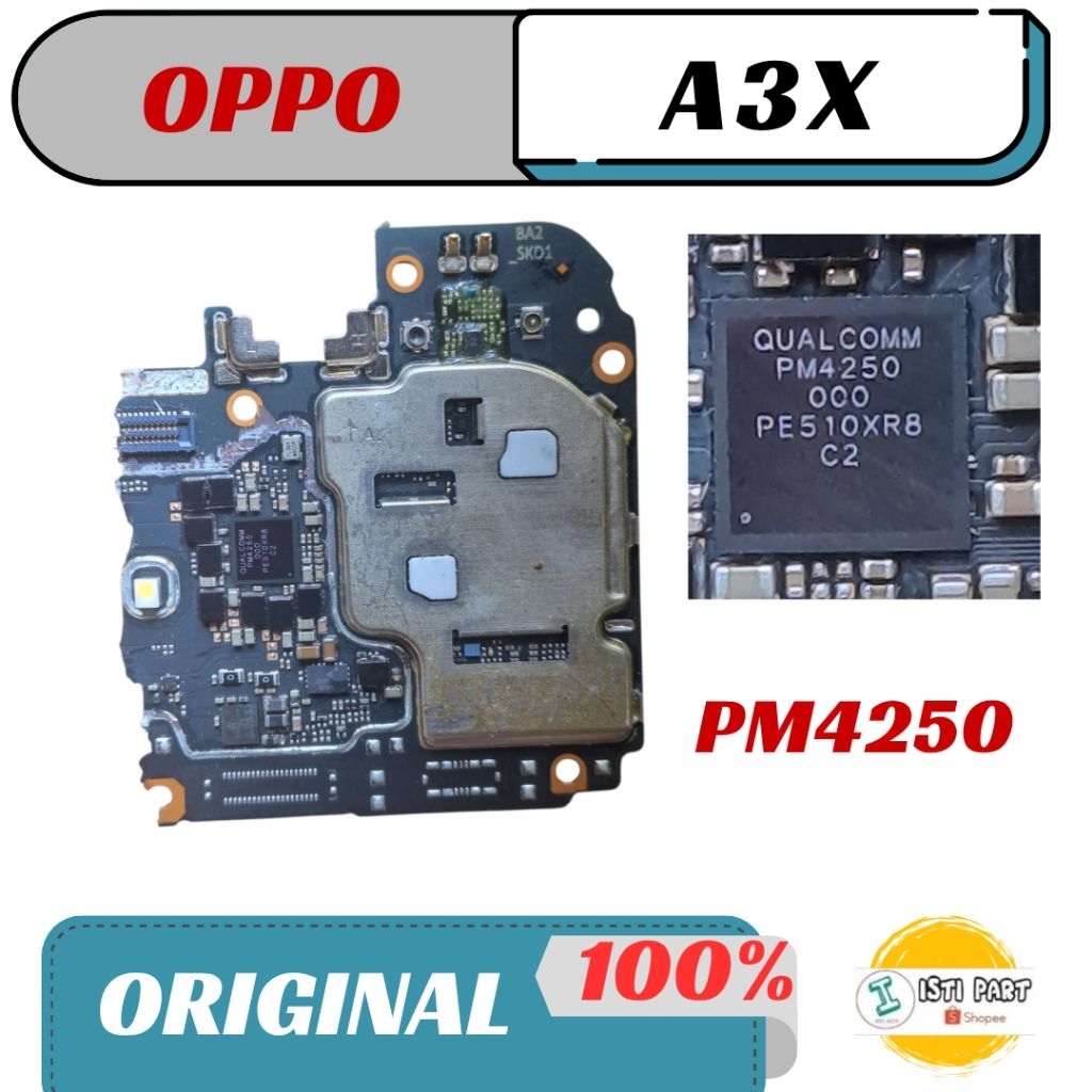 Jual IC POWER PM4250/IC SUPERVOOC S2/IC CAS OPPO A3X MESIN OPPO A3X ...