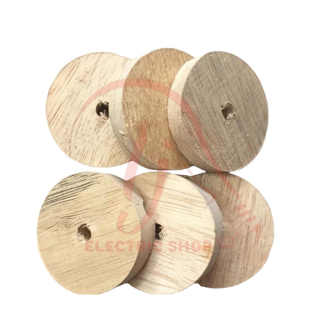 Jual ROSET KAYU BULAT ROSET KAYU ALAS FITTING | Shopee Indonesia