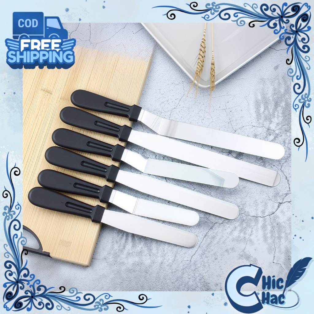 Jual Spatula Butter Cream Serbaguna / Butter Cream Knife Praktis/ Pisau ...