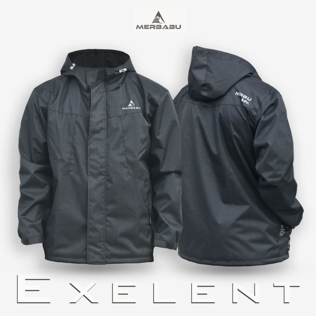 Jual Merbabu Jaket Gunung Excelent Abu Misty GoreTex Waterproof ...