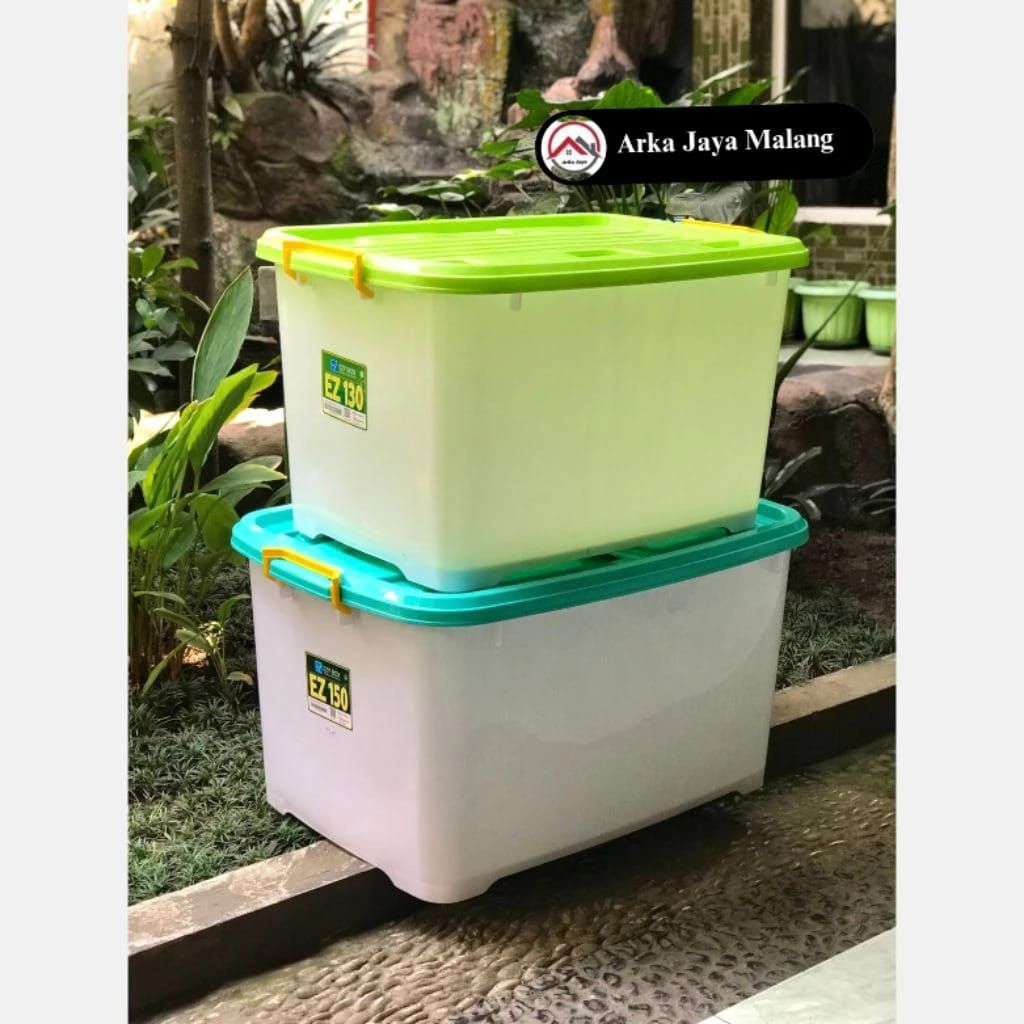 Jual AJM Kontainer Ezy Box 130 Liter | Shopee Indonesia
