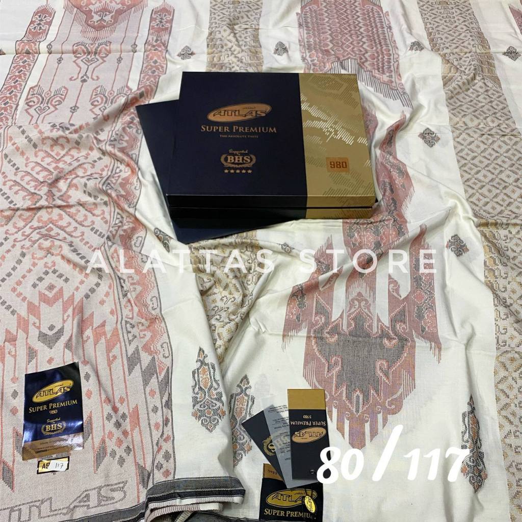 Jual Sarung Atlas Super Premium 980 MOTIF BHS GOLD ORIGINAL Sarung ...